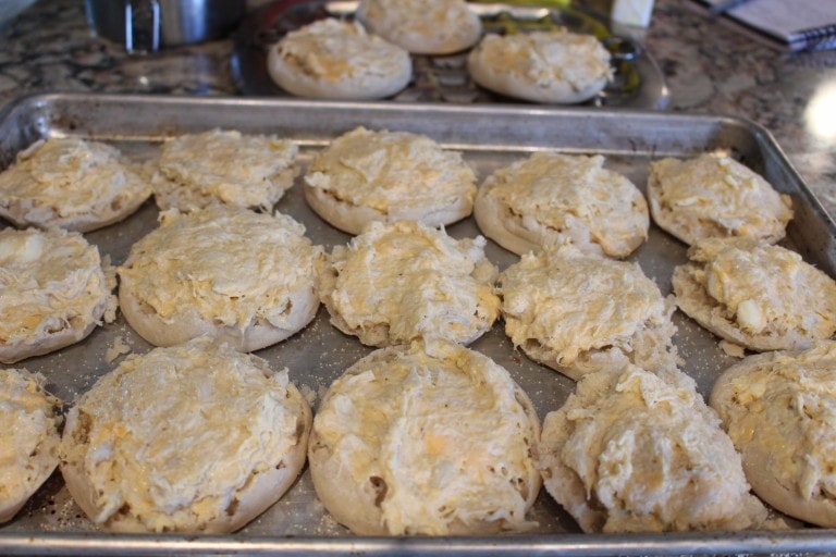 Maryland Crab Canapes - The Salted Pepper