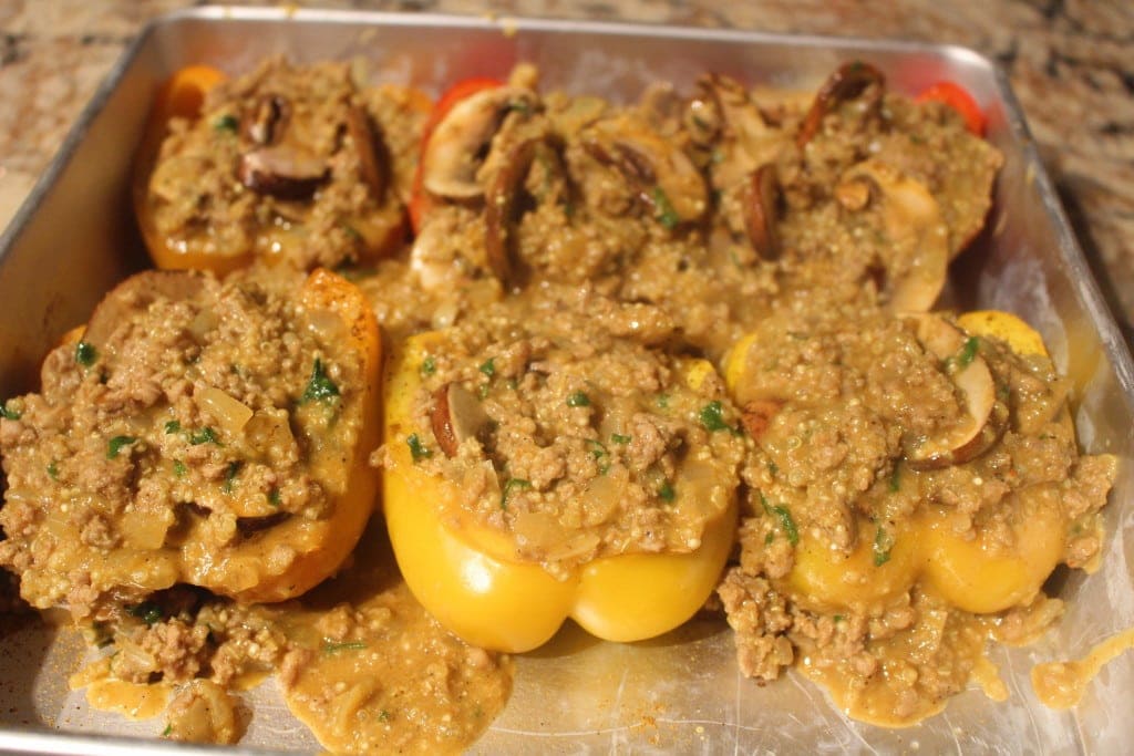Curry Stuffed Peppers - The Salted Pepper