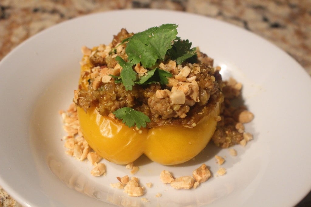 Curry Stuffed Peppers - The Salted Pepper