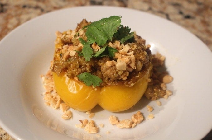 Curry Stuffed Peppers - The Salted Pepper