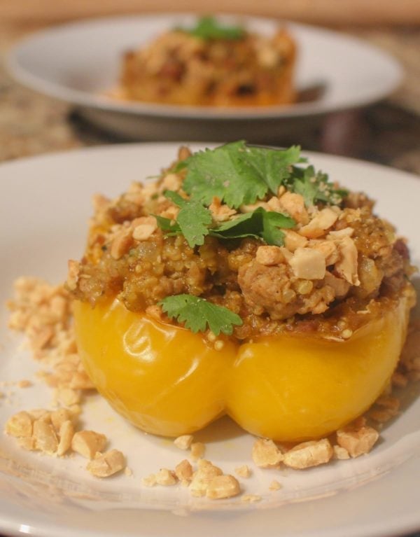 Curry Stuffed Peppers - The Salted Pepper