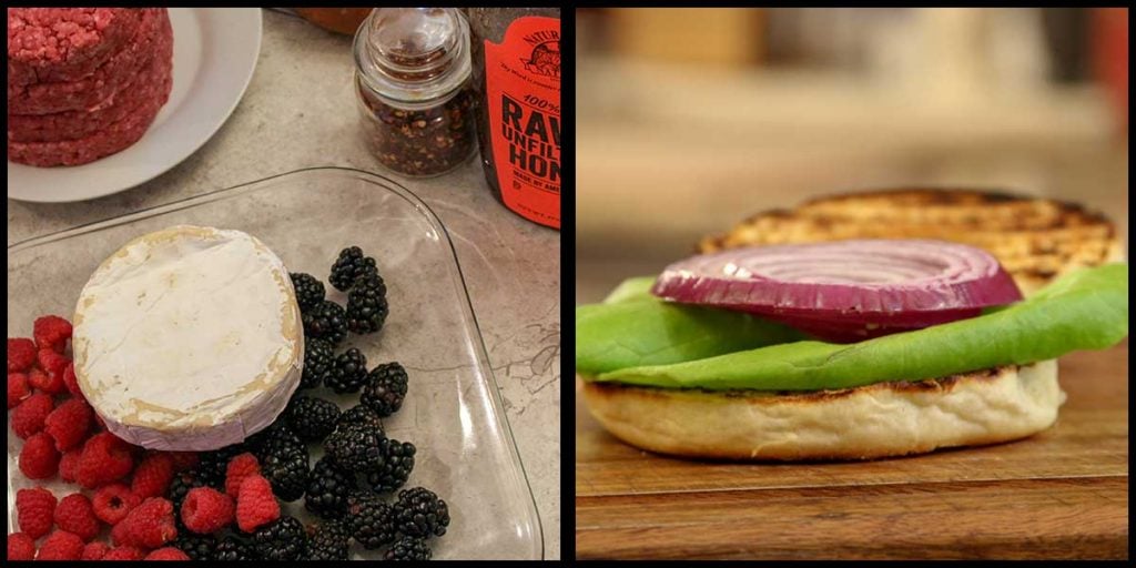 Brie & Berry Burger - The Salted Pepper