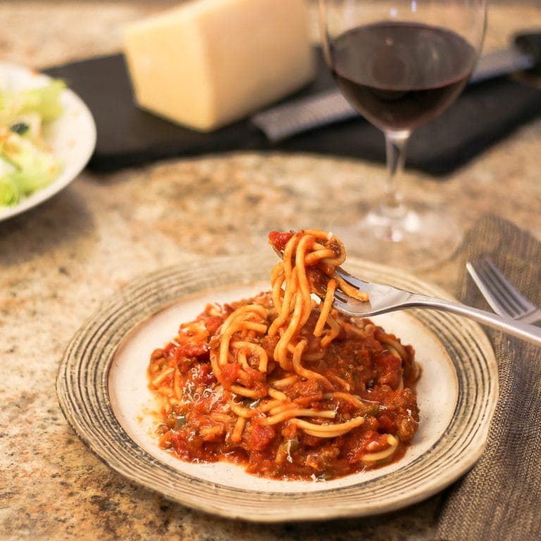 Ninja Foodi Spaghetti Recipe - The Salted Pepper