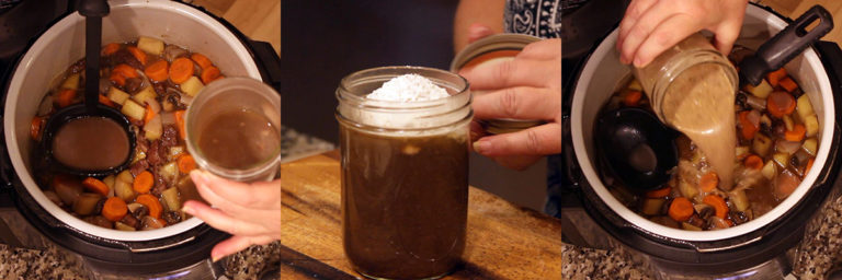 Pressure Cooked Beef Stew in the Ninja Foodi - The Salted Pepper