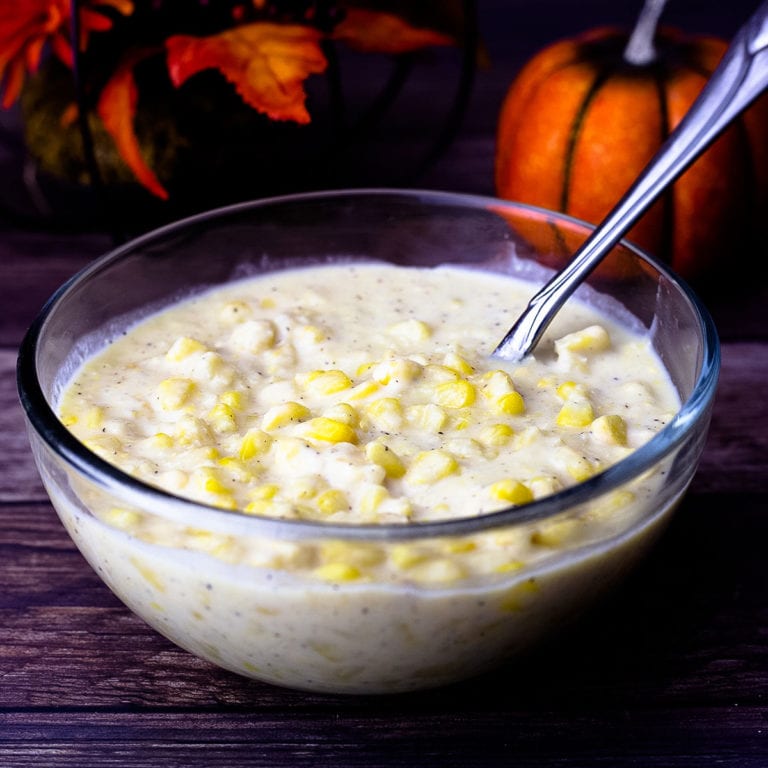 Sweet & Sassy Corn Pudding in the Ninja Foodi - The Salted Pepper