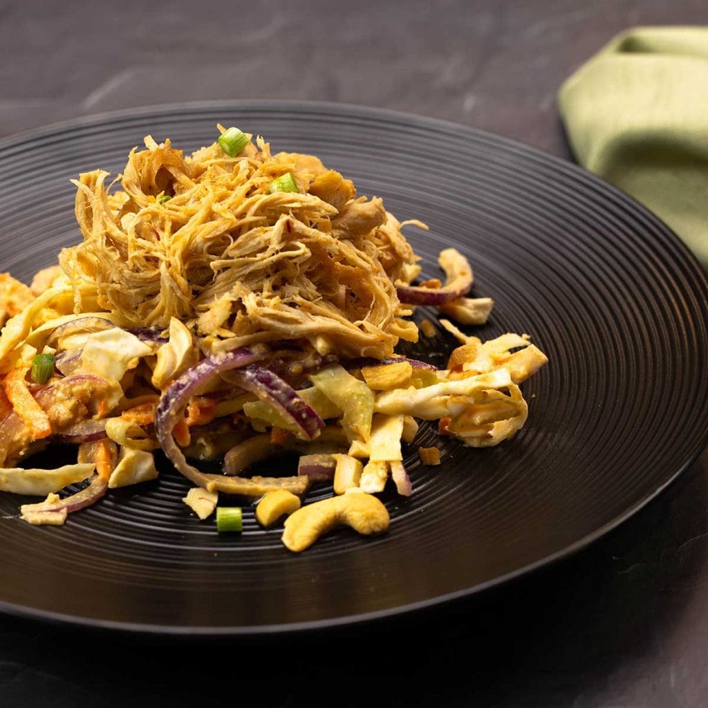 Asian Shredded Chicken - The Salted Pepper