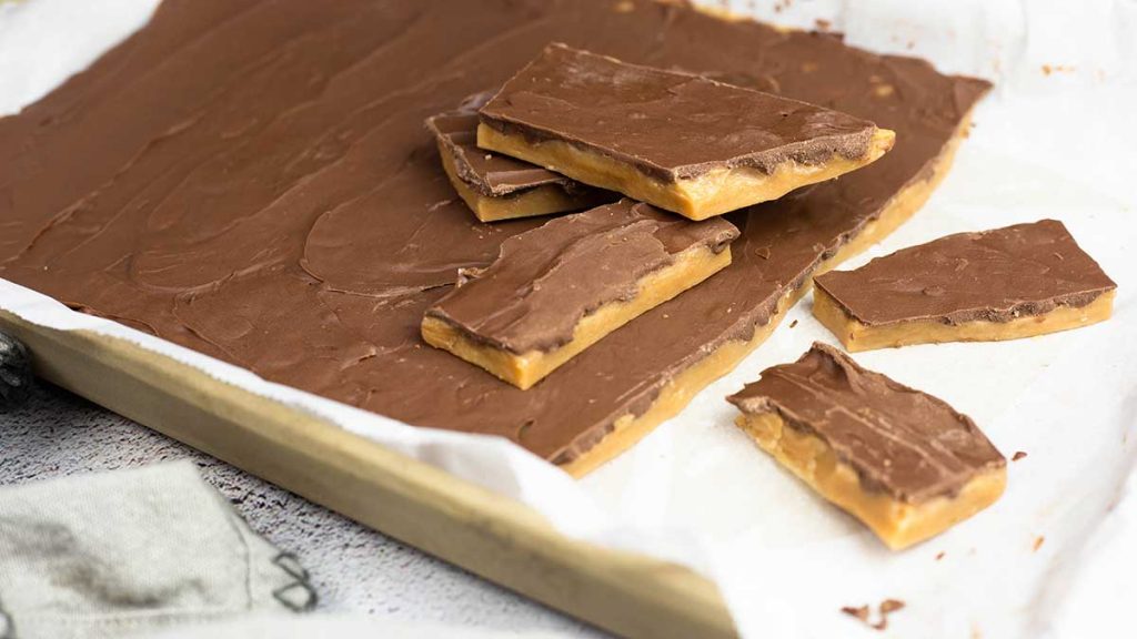 Homemade Toffee ~ Ninja Foodi/Instant Pot/Stovetop - The Salted Pepper