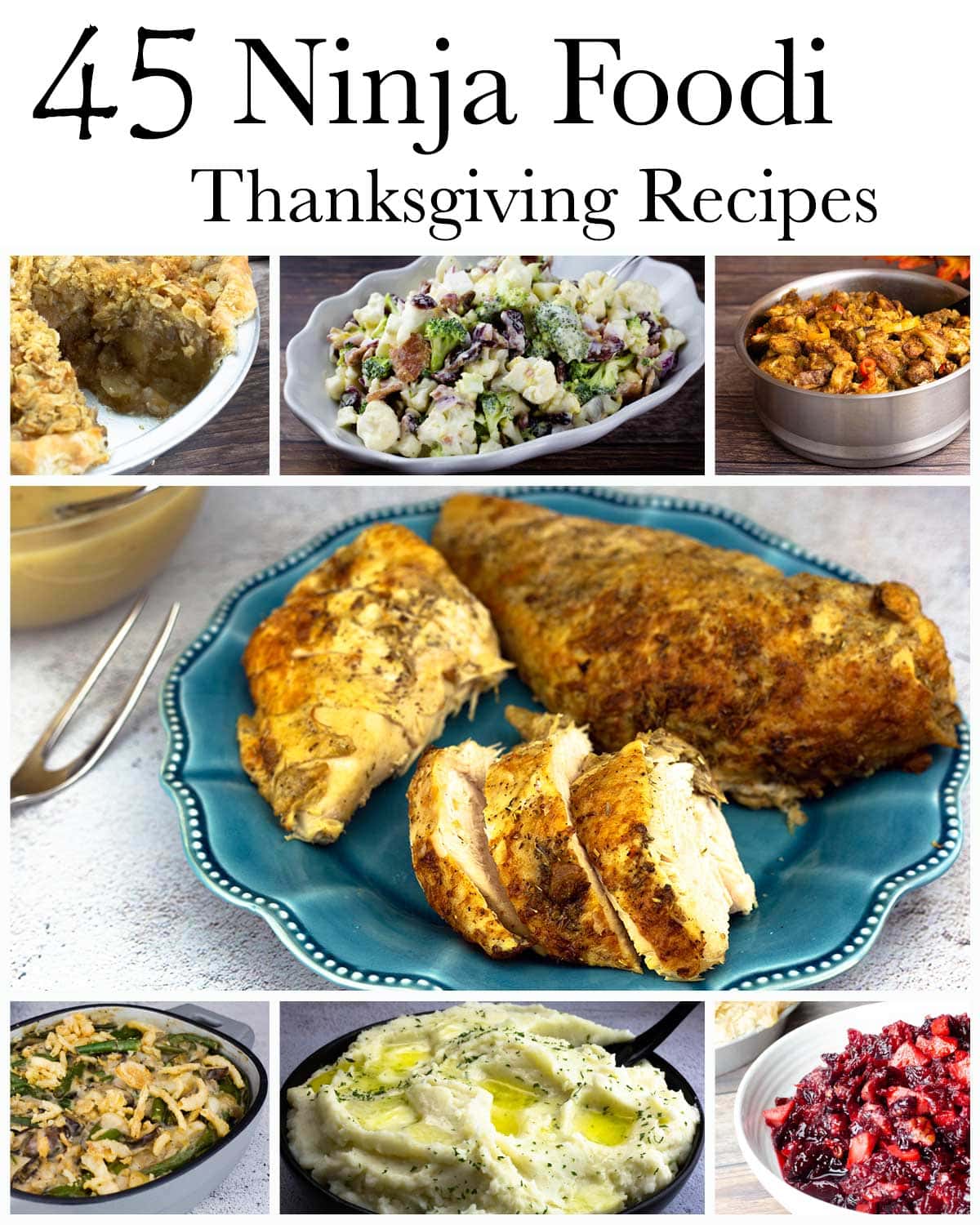 45 Ninja Foodi Thanksgiving Recipes - The Salted Pepper
