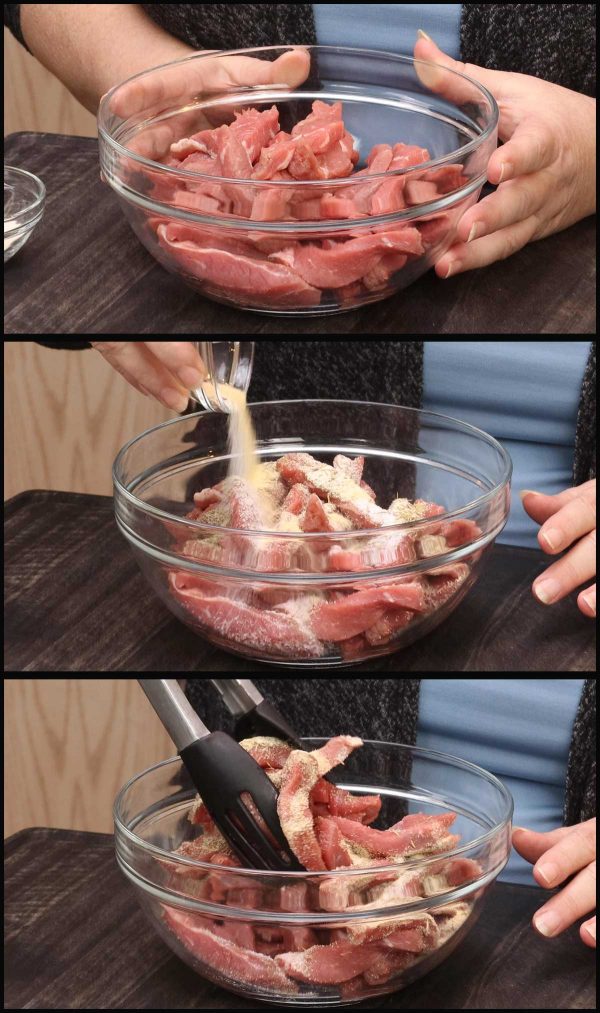 Beef Tips & Rice Recipe - The Salted Pepper