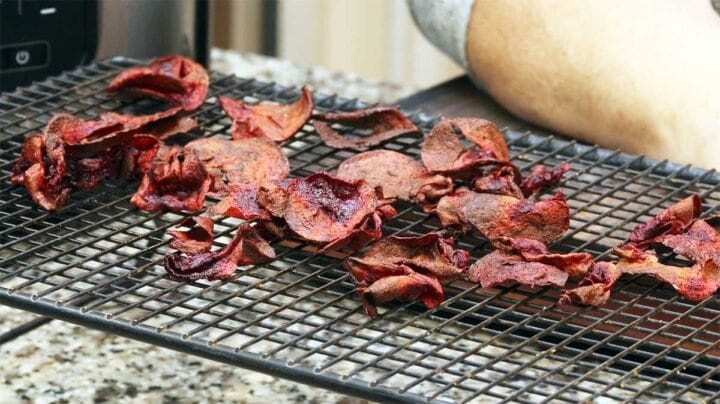 Air Fryer Beet Chips Recipe - The Salted Pepper