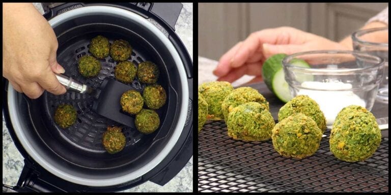 Air Fryer Falafel - The Salted Pepper