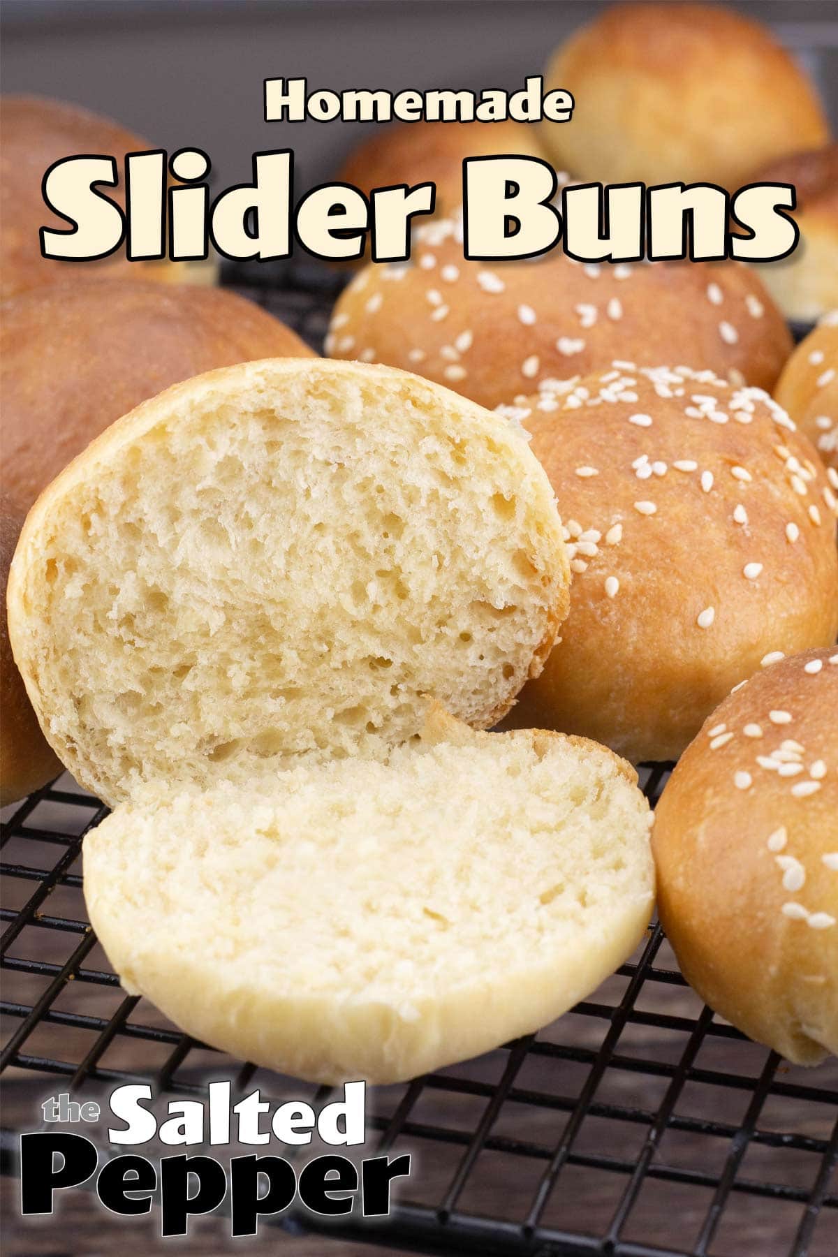 Brioche Slider Buns - The Salted Pepper