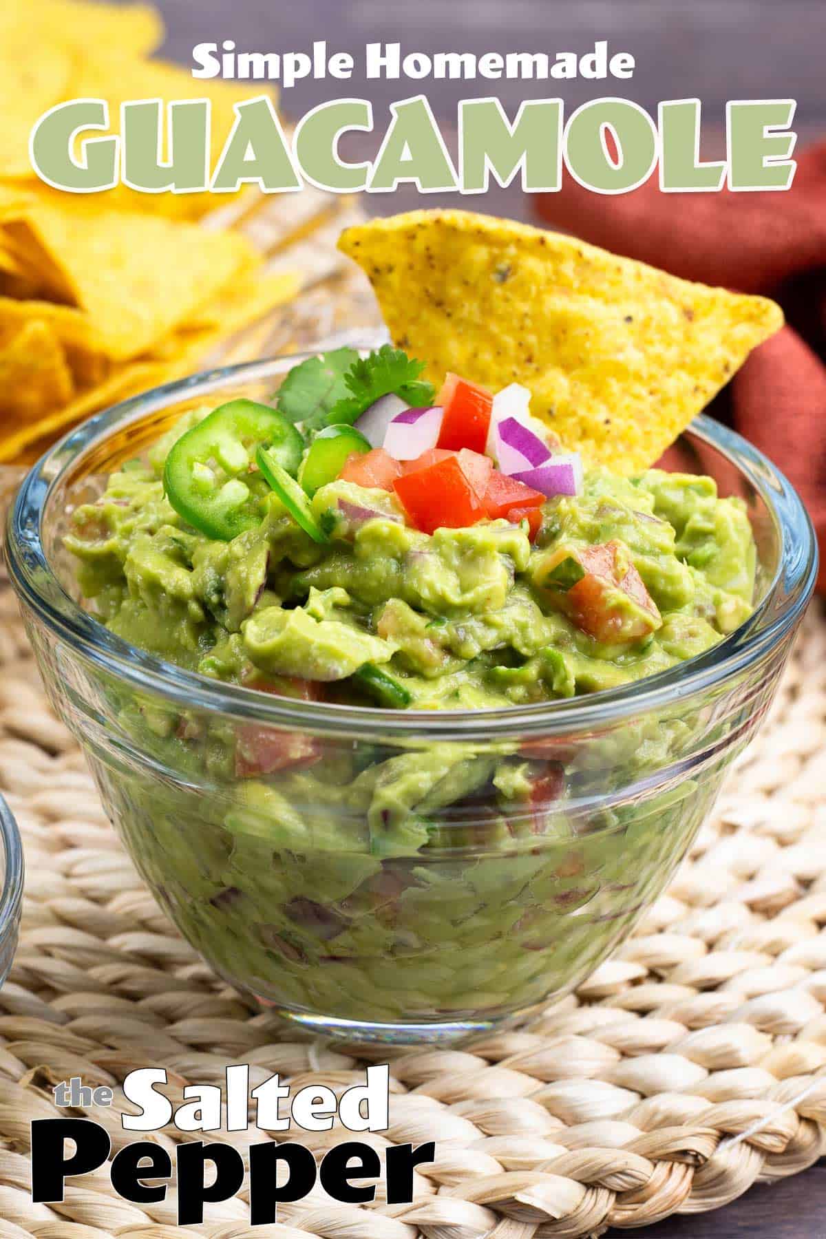 Homemade Guacamole - The Salted Pepper