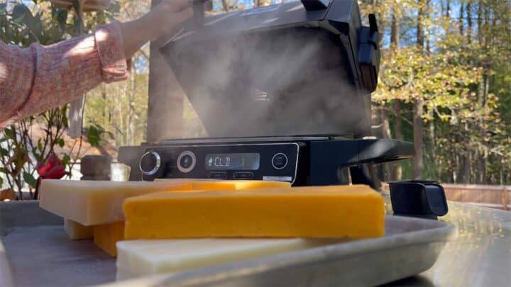 How to Cold Smoke Cheese on the Ninja Woodfire - The Salted Pepper