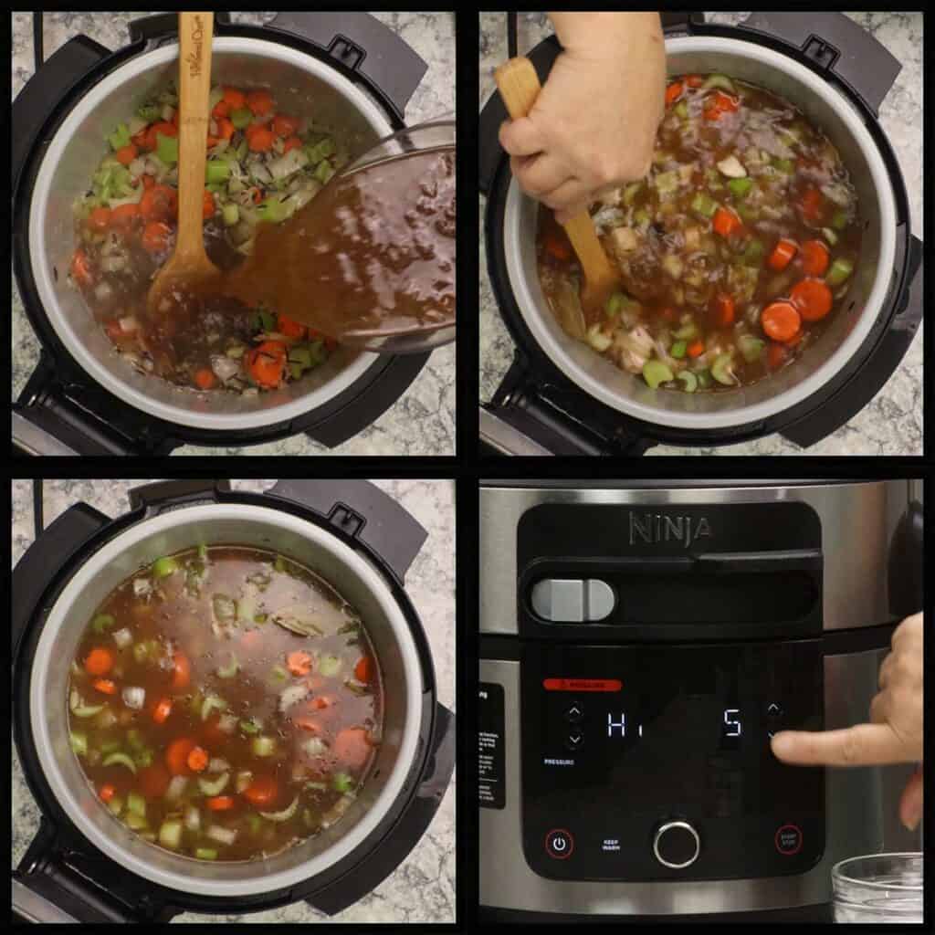 Quick & Easy Turkey & Rice Soup (Pressure Cooker or Stovetop) - The ...