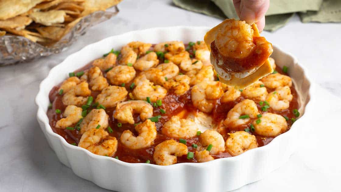 Cold Shrimp Dip - The Salted Pepper
