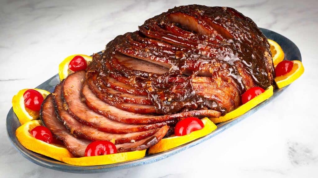 Slow Cooker Ham with a Sugar Crust - The Salted Pepper