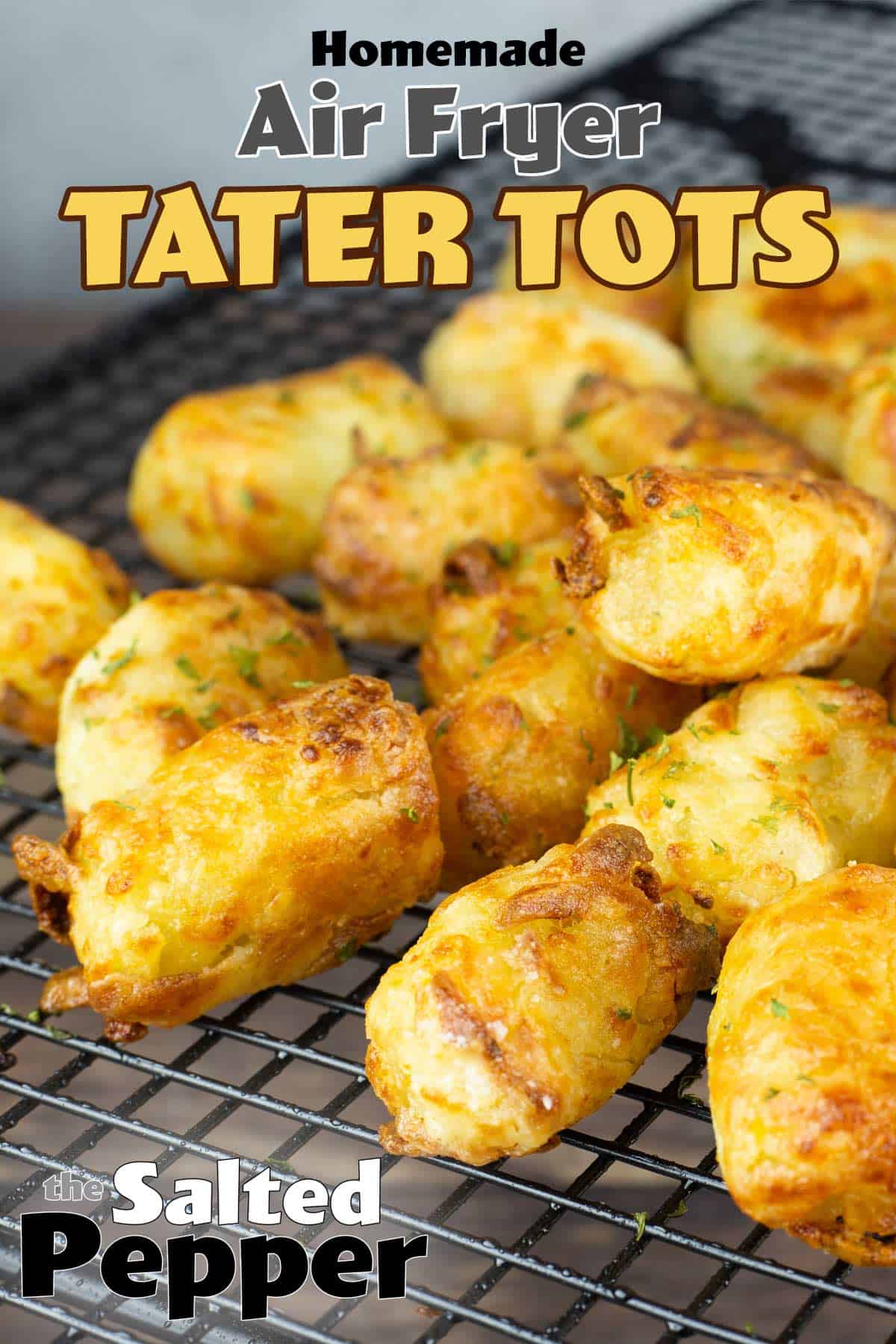 Homemade Air Fryer Tater Tots - The Salted Pepper