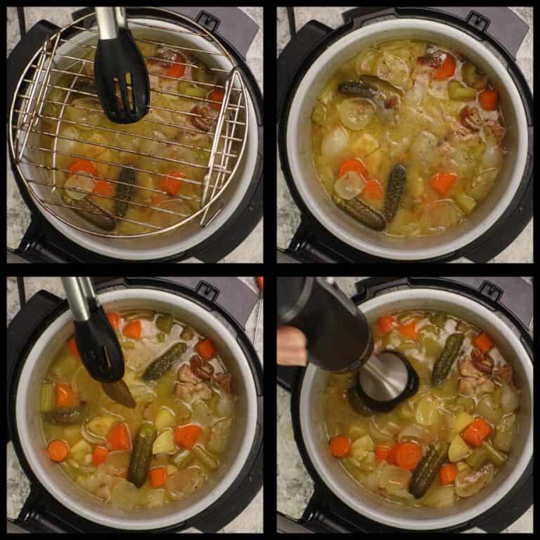 Dill Pickle Soup (Stove Top or Ninja Foodi) - The Salted Pepper