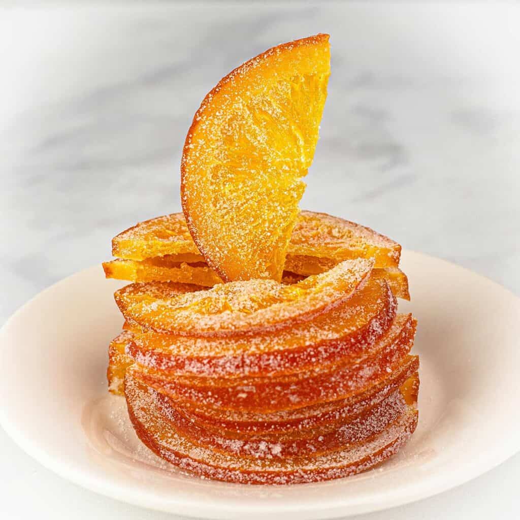 Homemade Candied Orange Slices - The Salted Pepper