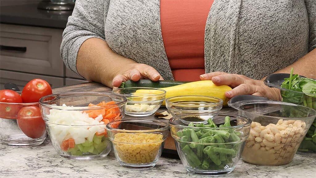 Summer Minestrone Soup (Stovetop or Ninja Combi) - The Salted Pepper