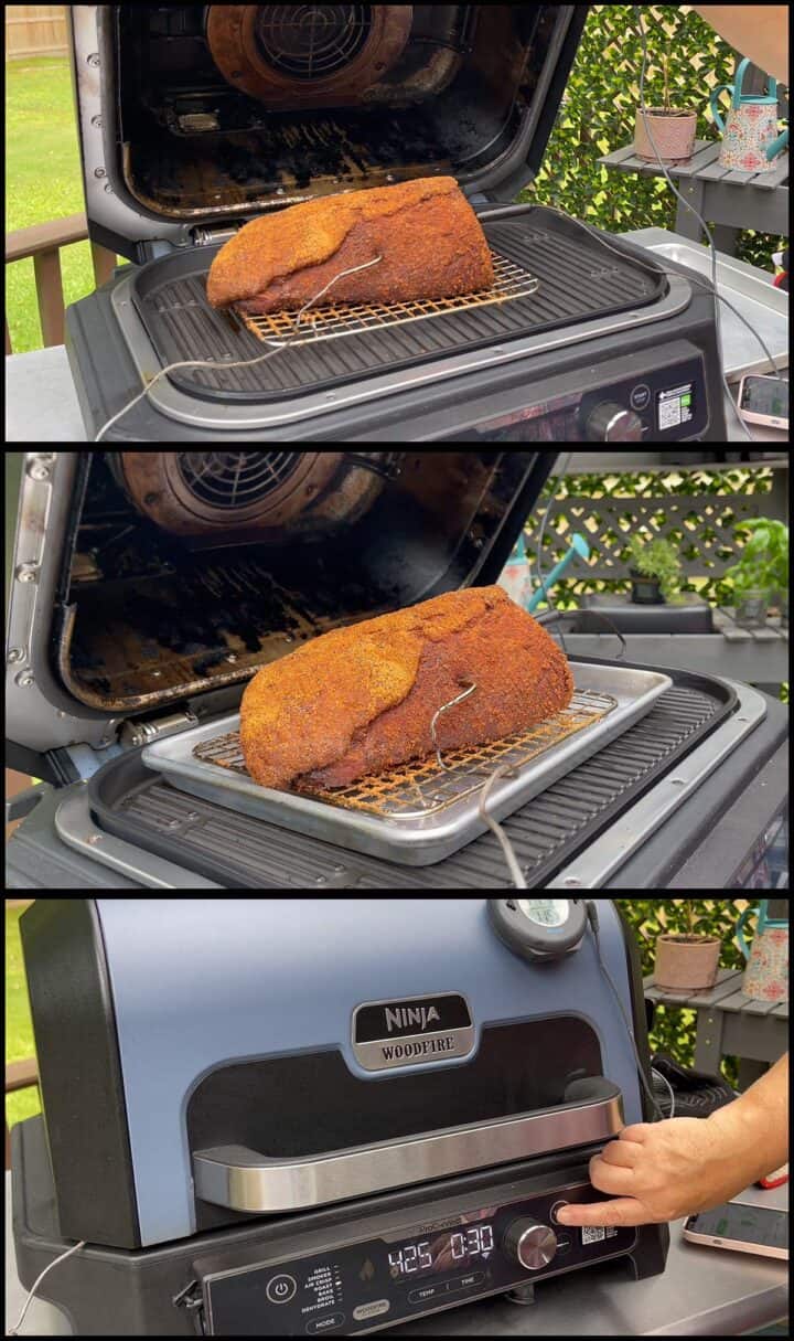 Smoked Bottom Round in the Ninja Woodfire - The Salted Pepper