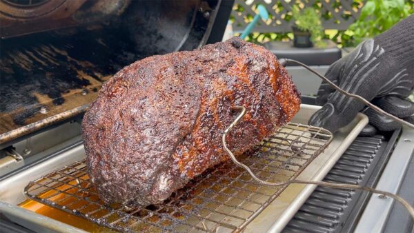 Smoked Bottom Round in the Ninja Woodfire - The Salted Pepper