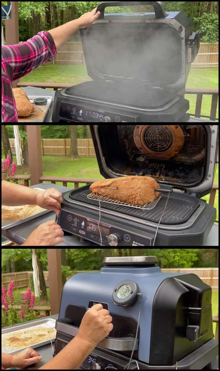 Smoked Bottom Round in the Ninja Woodfire - The Salted Pepper