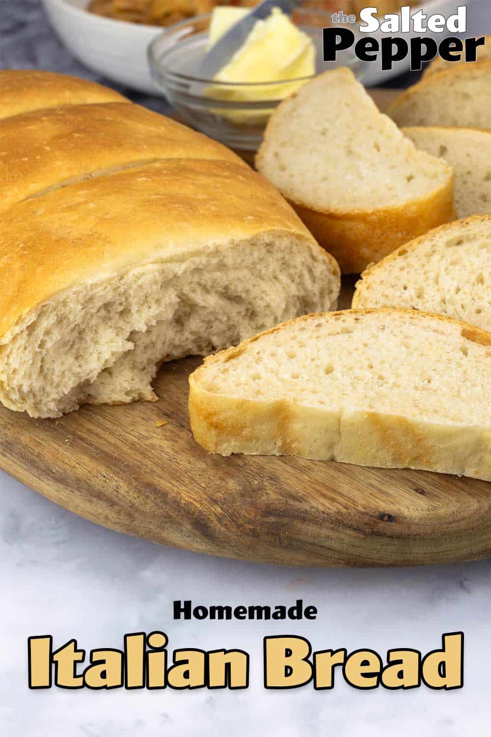 Homemade Italian Bread (Ninja Combi or Oven Instructions) - The Salted ...