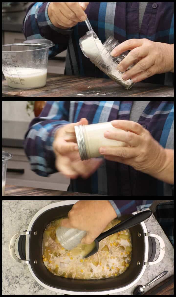 Slow Cooker Chicken Corn Chowder - The Salted Pepper