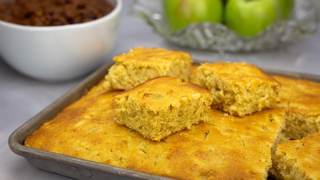 Apple Cornbread - The Salted Pepper