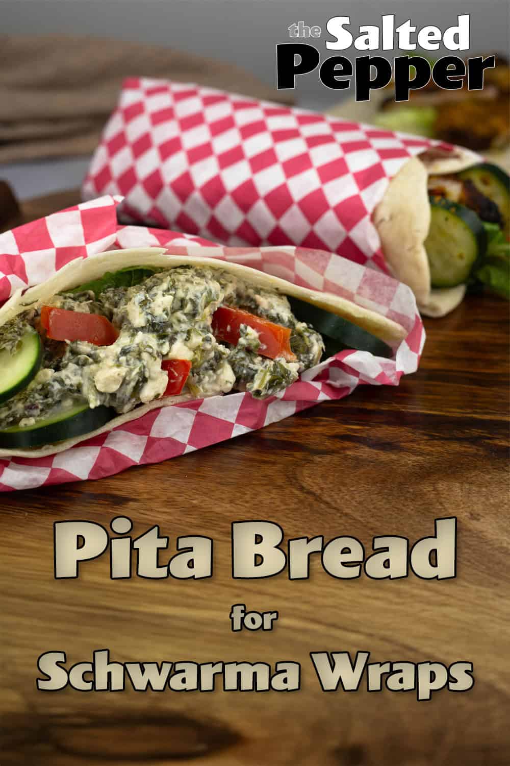 Shawarma Bread (Air Fryer or Oven Recipe) - The Salted Pepper
