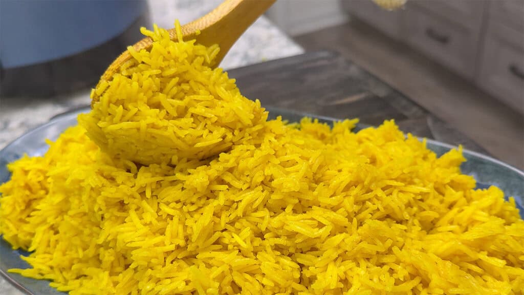 Yellow Basmati Rice - The Salted Pepper