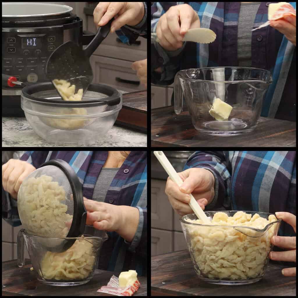 Homemade Nokedli (Hungarian Egg Noodles) - The Salted Pepper
