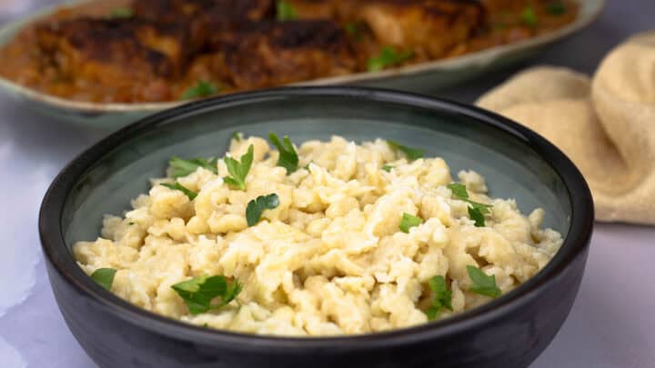 Homemade Nokedli (Hungarian Egg Noodles) - The Salted Pepper