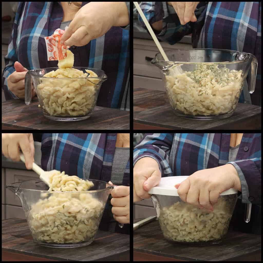 Homemade Nokedli (Hungarian Egg Noodles) - The Salted Pepper