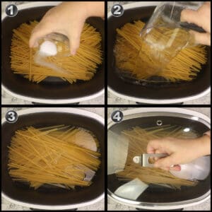 One-Pot Fettuccine Alfredo ~ Easy 4 Ingredient Dinner - The Salted Pepper