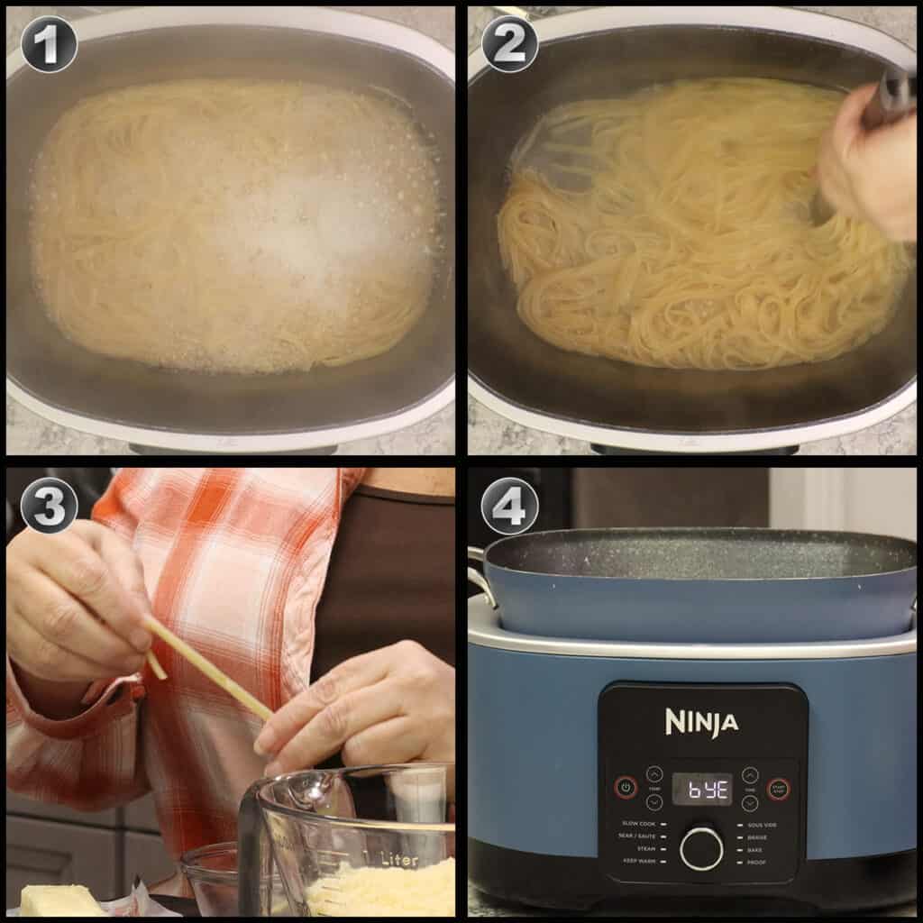 One-Pot Fettuccine Alfredo ~ Easy 4 Ingredient Dinner - The Salted Pepper