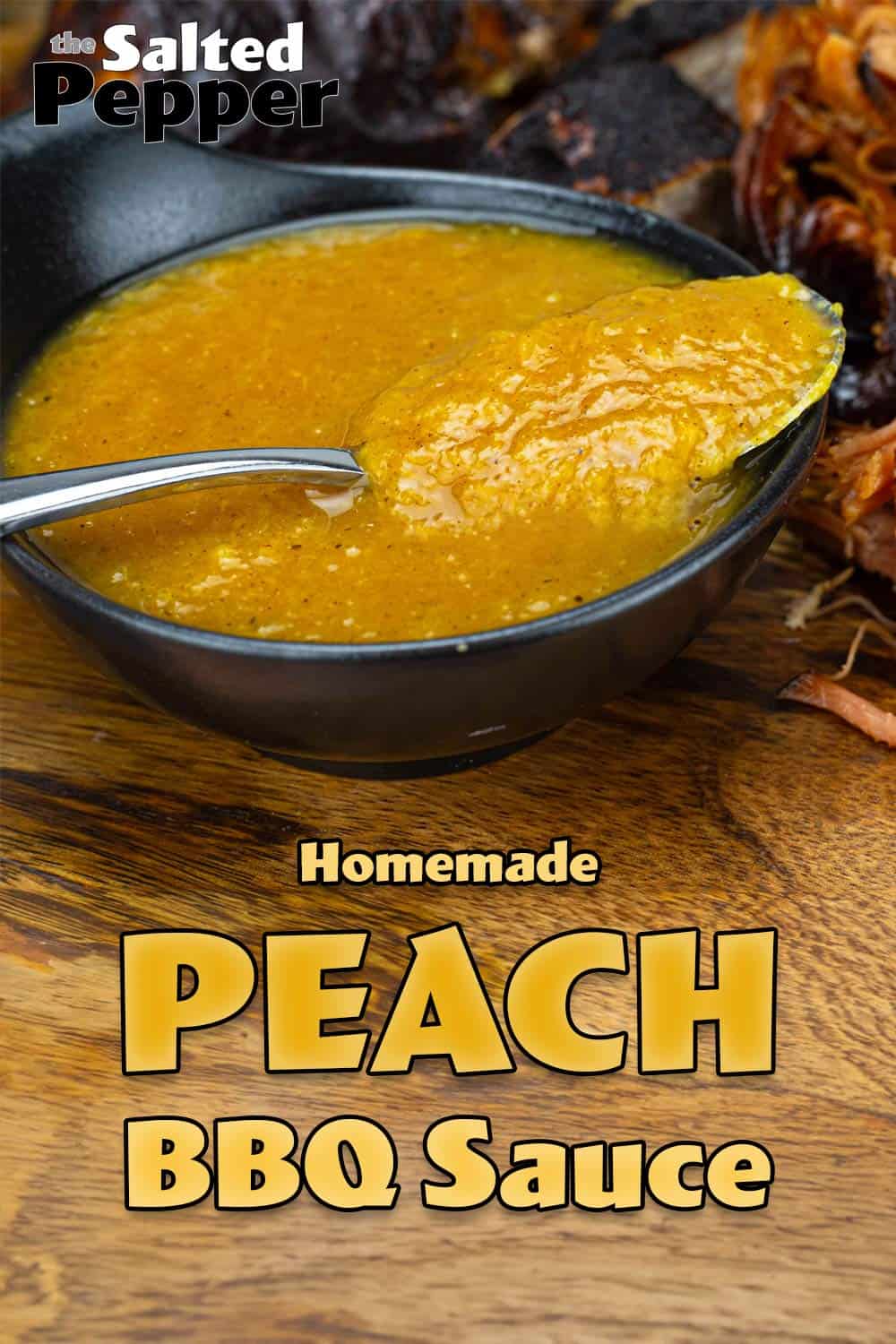 Peach BBQ Sauce - The Salted Pepper