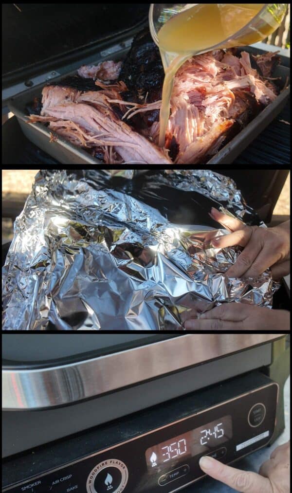 Pulled Ham (Smoker, Oven, or Slow Cooker) - The Salted Pepper